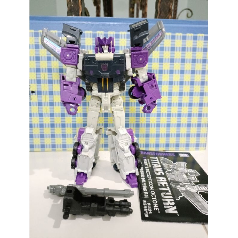 Hasbro Transformers Titan Return Voyager Class MURK DECEPTICON OCTONE ...