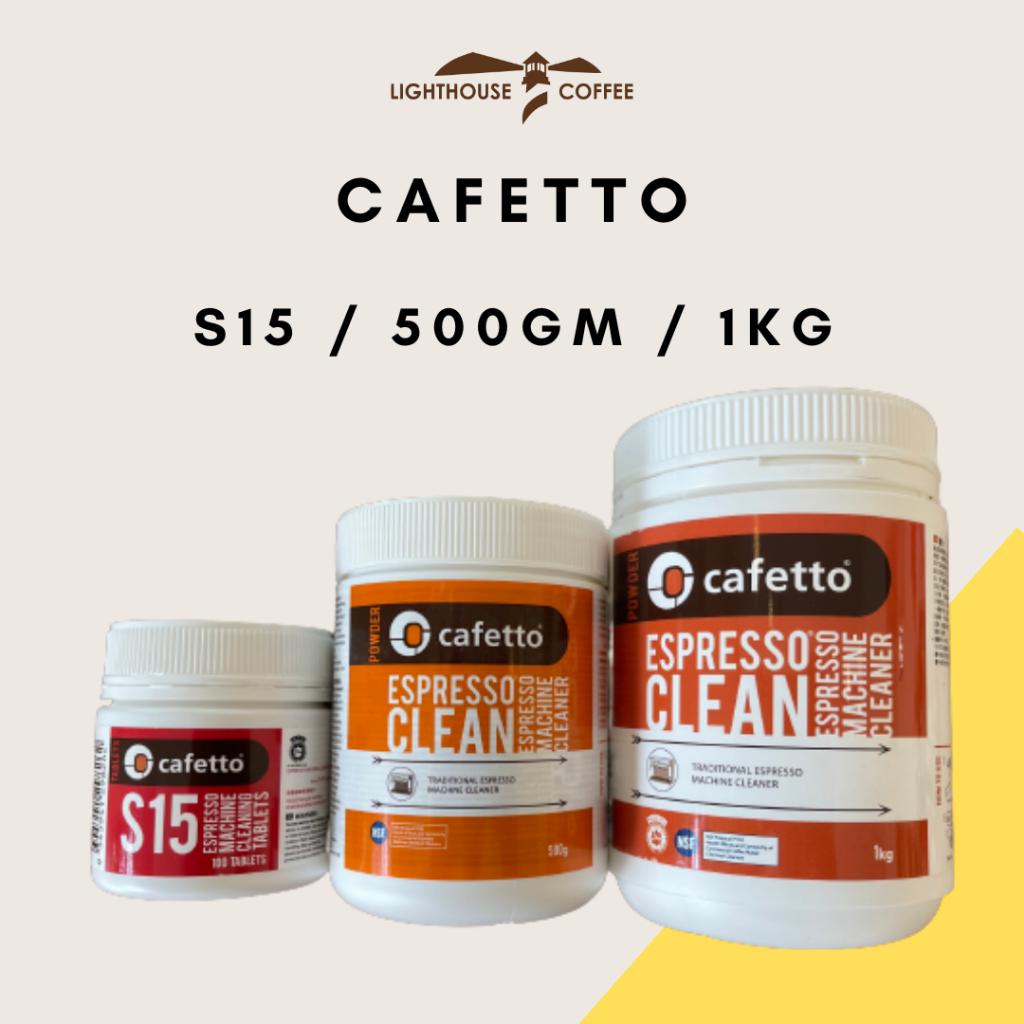 [ CAFETTO ] Espresso Machine Powder Cleaner bundle loose pack, 500gm ...