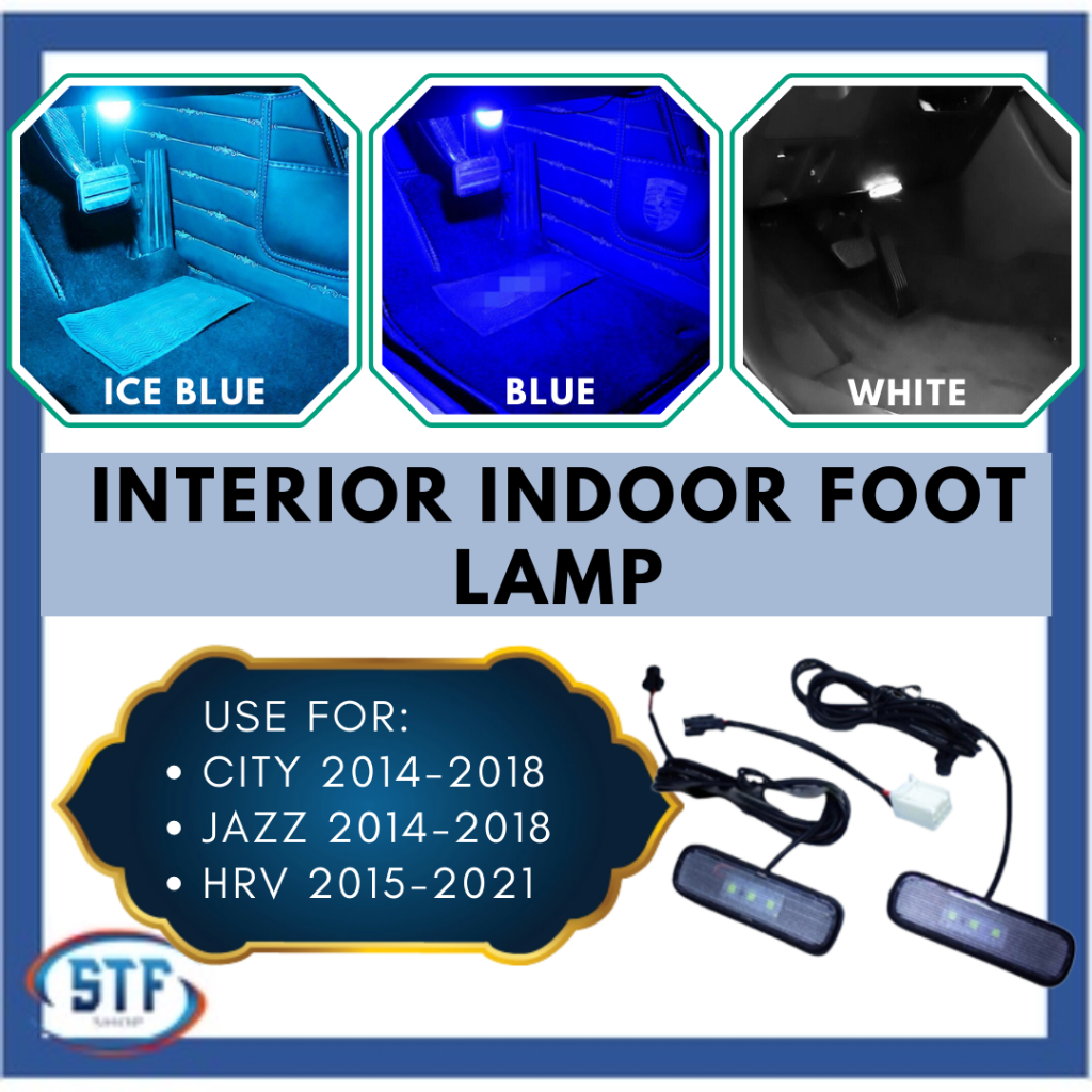 Interior LED Light Ambient Foot Indoor Lamp Light Room Lamp Honda City ...