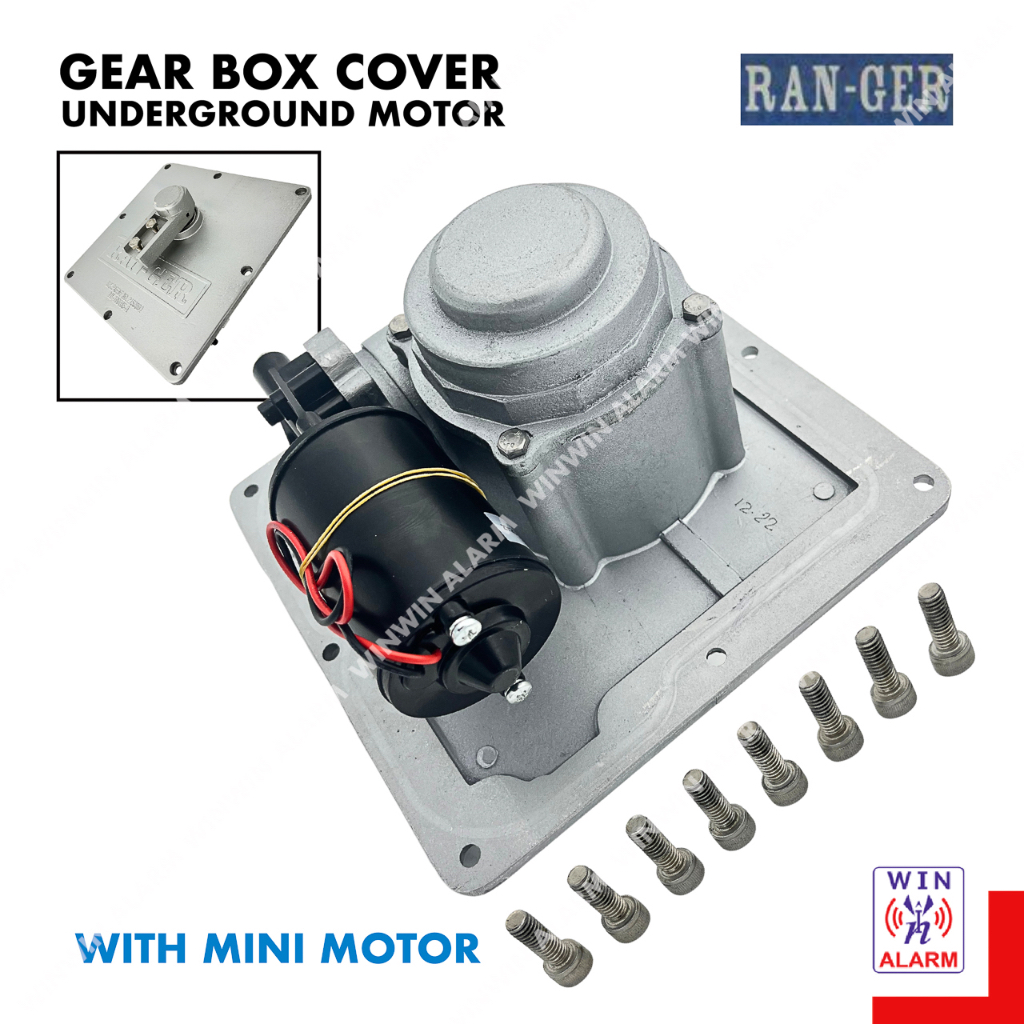 RAN-GER GEAR BOX C/W MINI MOTOR FOR UNDERGROUND AUTOGATE SYSTEM AUTO ...