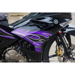 COVERSET HITAM KILAT Y15 V1 V2 API | Shopee Malaysia