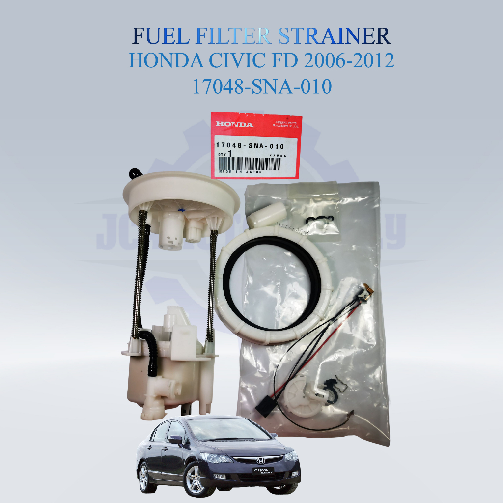 HONDA Fuel Pump - Fuel Filter Strainer Set ORIGINAL - Honda Civic FD ...