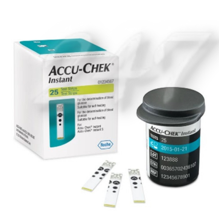 Accu-Chek Instant test strip 25's/50's | Shopee Malaysia
