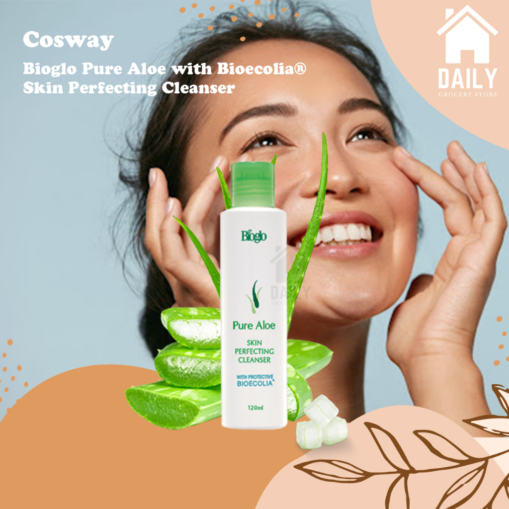 Bioglo Pure Aloe With Bioecolia® Skin Perfecting Cleanser (120ml ...