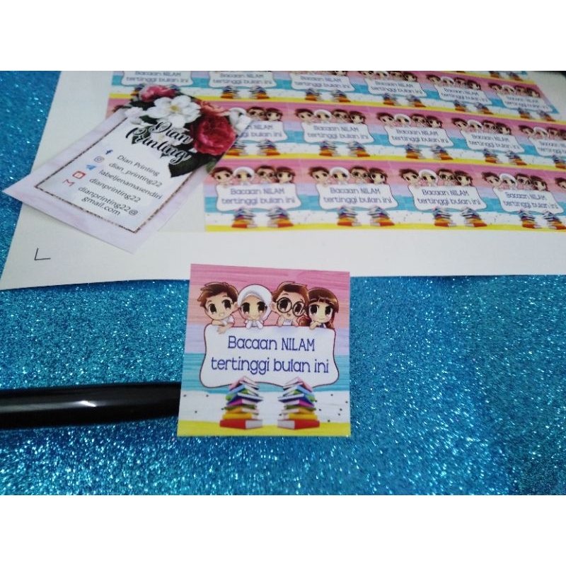 Sticker Nilam comel cute | Shopee Malaysia