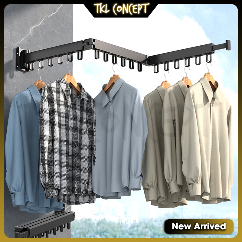 Aluminum alloy drying rack outdoor balcony folding drying rack drying ...