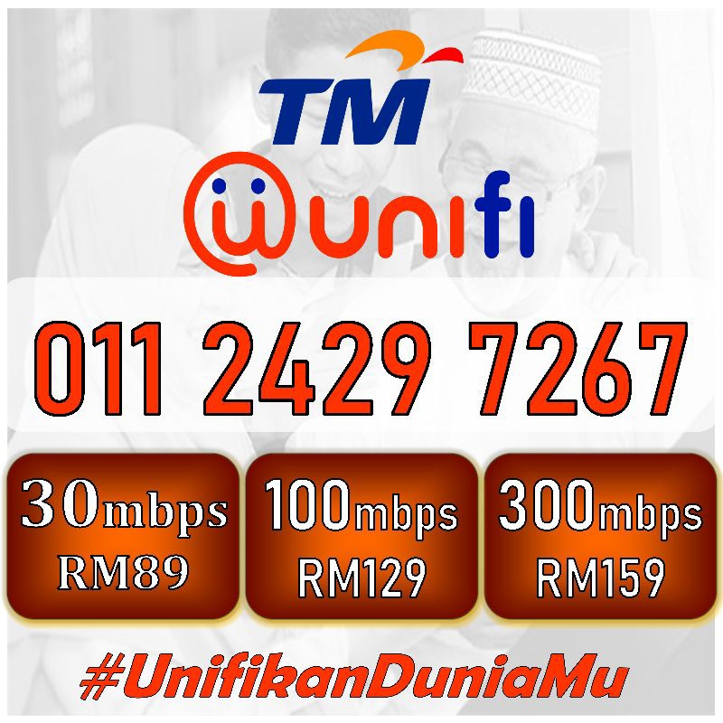 UNIFI HOME FIBER 30MBPS-800MBPS (1MONTH FREE) | Shopee Malaysia