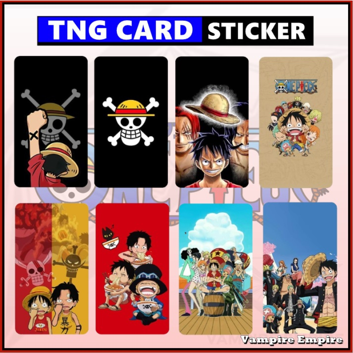One Piece ( Series 1 ) - Touch n Go Card Sticker Cover (Waterproof, High Quality) TNG CARD ...