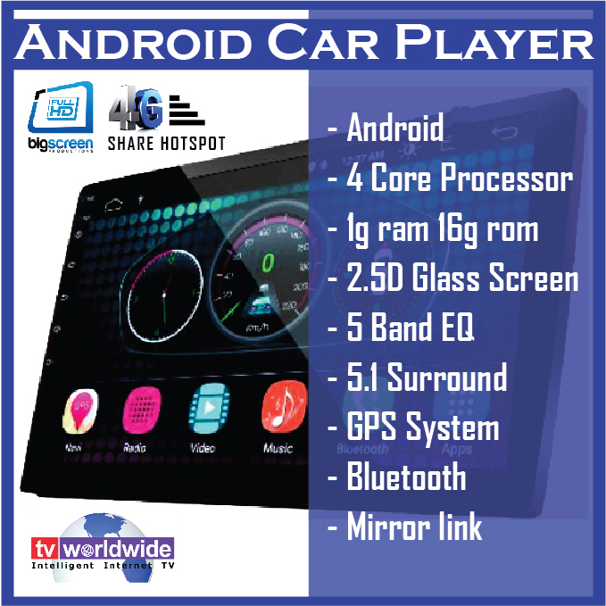 ANDROID CAR PLAYER / KERATA PLAYER | Shopee Malaysia