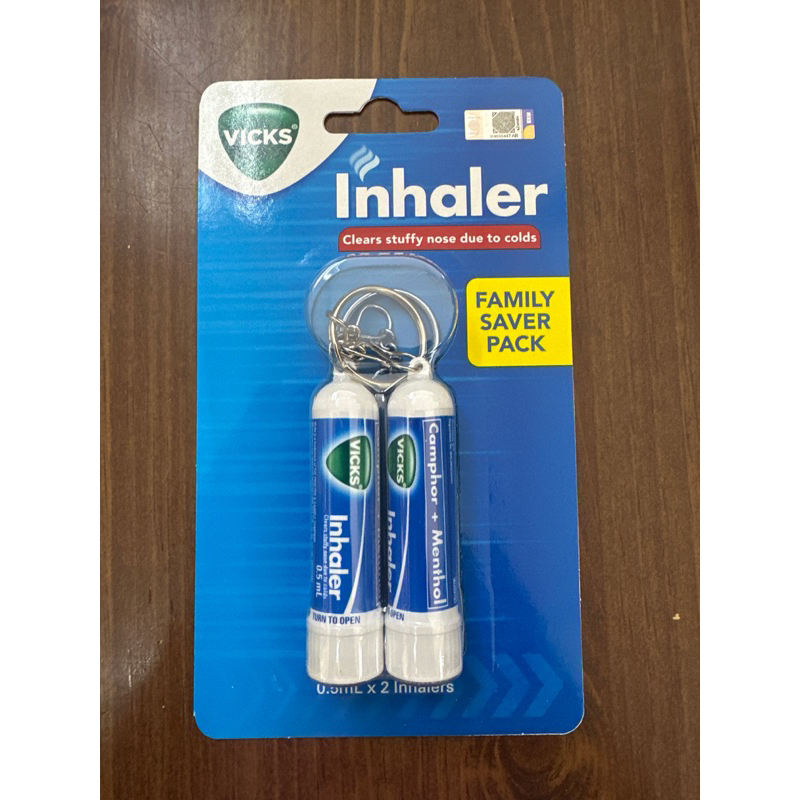 Vicks Inhaler Family Saver Pack 0.5ml x 2 Inhalers | Shopee Malaysia