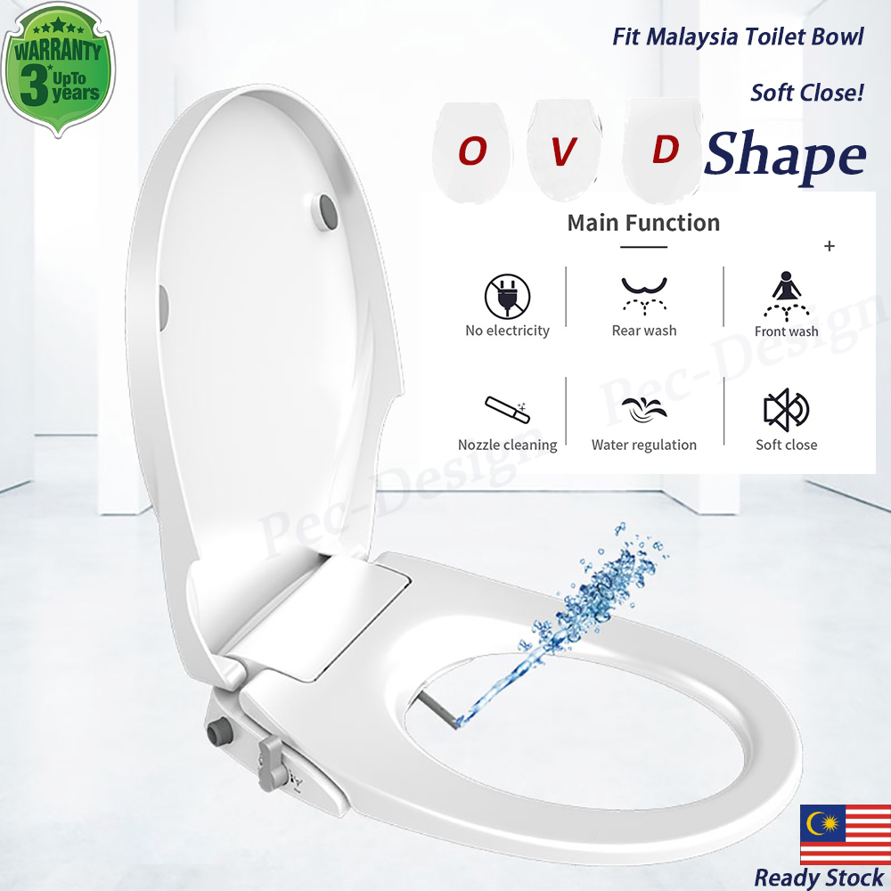 {Special Offer} 💎Heavy Duty💎 Bidet Toilet Seat Non Electric Bidet Seat ...