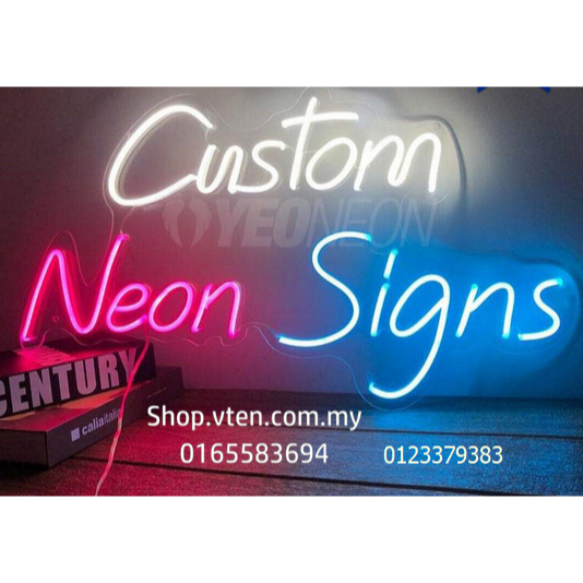 ***Made In Penang ** Customzied Neon Sign Neon Word Custom Made Neon ...