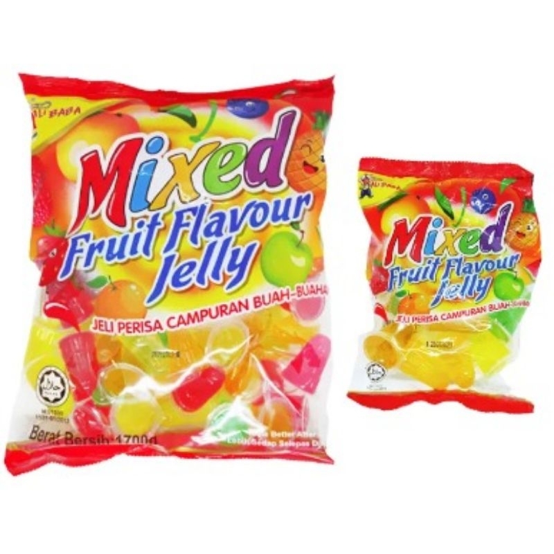 Alibaba Mixed Fruit Flavour Jelly (Jeli Perisa Campuran Buah-Buahan) | Shopee Malaysia