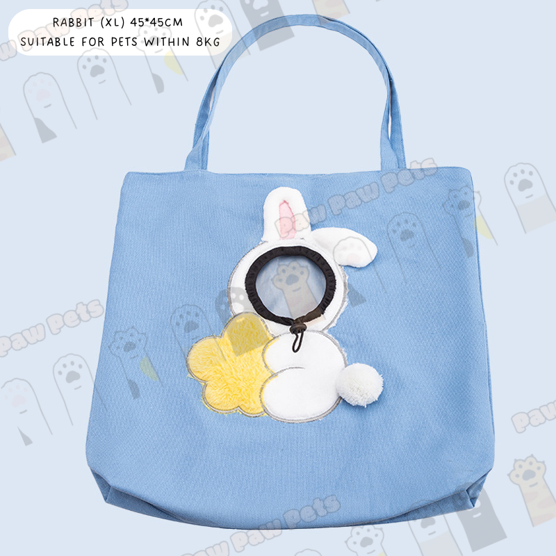 Cute Pet Cat & Dog Carrier Tote Bag | Beg Tote Haiwan Kucing Comel ...