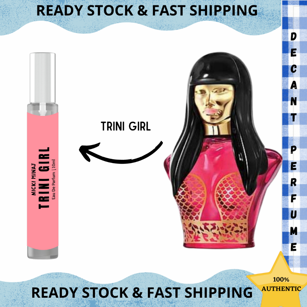 [AUTHENTIC DECANT] Nicki Minaj Trini Girl EDP Perfume Repack 10ml 5ml ...