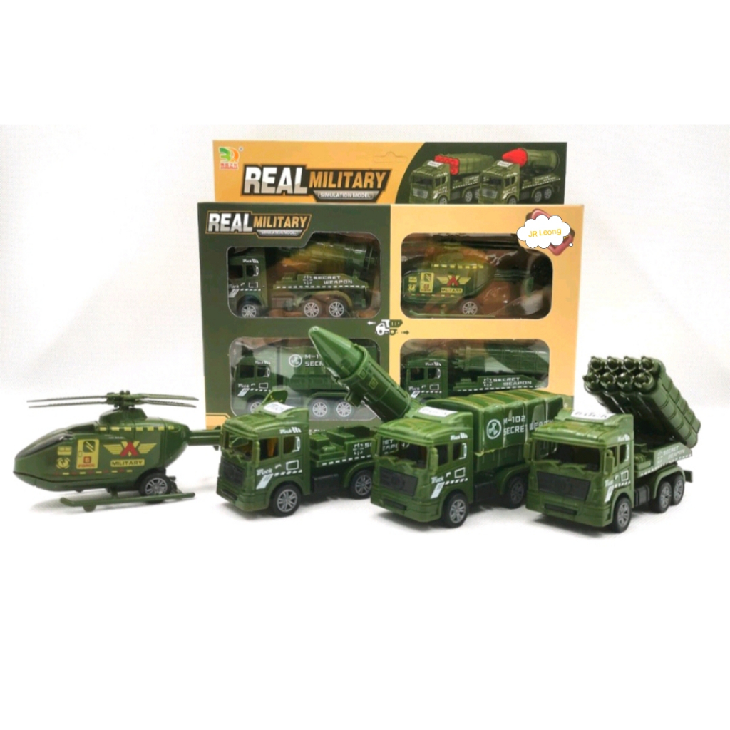 Military Army Toys Car Kereta Askar (PULL BACK FUNCTION) | Shopee Malaysia
