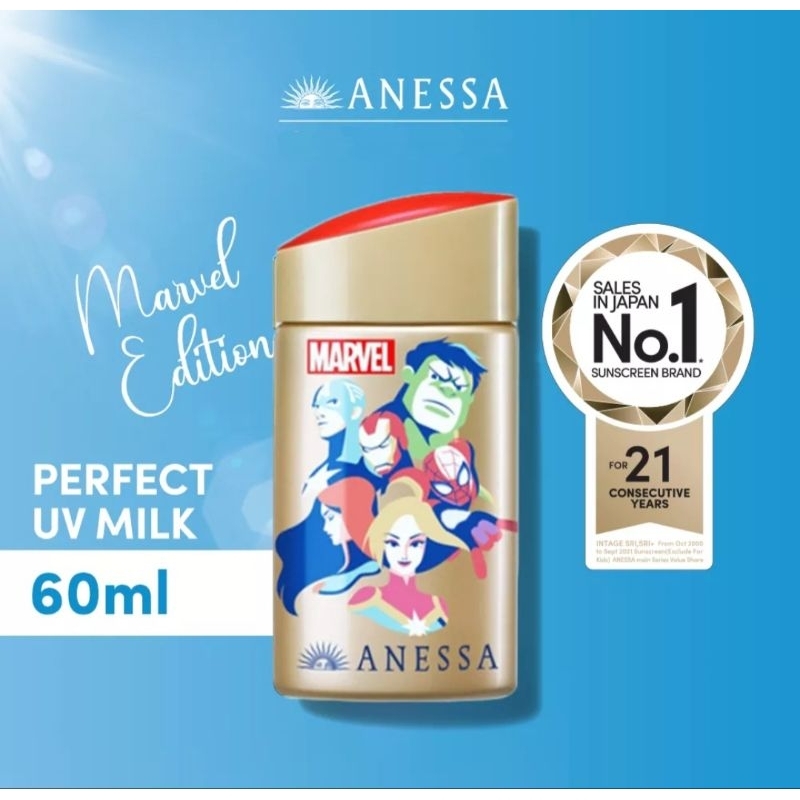 [Marvel Limited Edition]ANESSA Perfect UV Sunscreen Skincare Milk (60ml ...