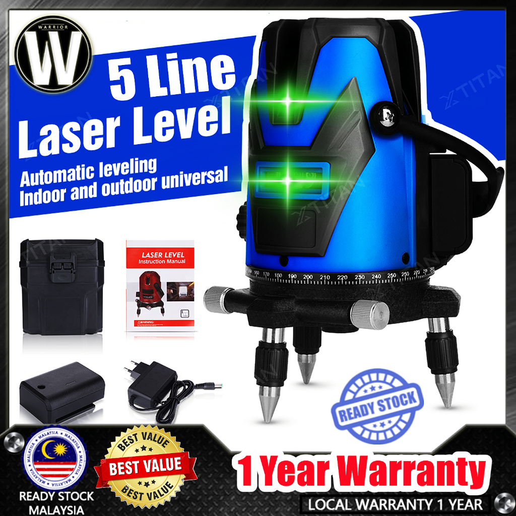 【🔥Promosi hangat🔥】5/12/16 Lines Adjustable Laser Level 360° Rotation ...