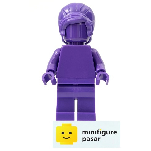 tls107 Lego Brand 40516 - Dark Purple Color Monochrome Minifigure - New ...