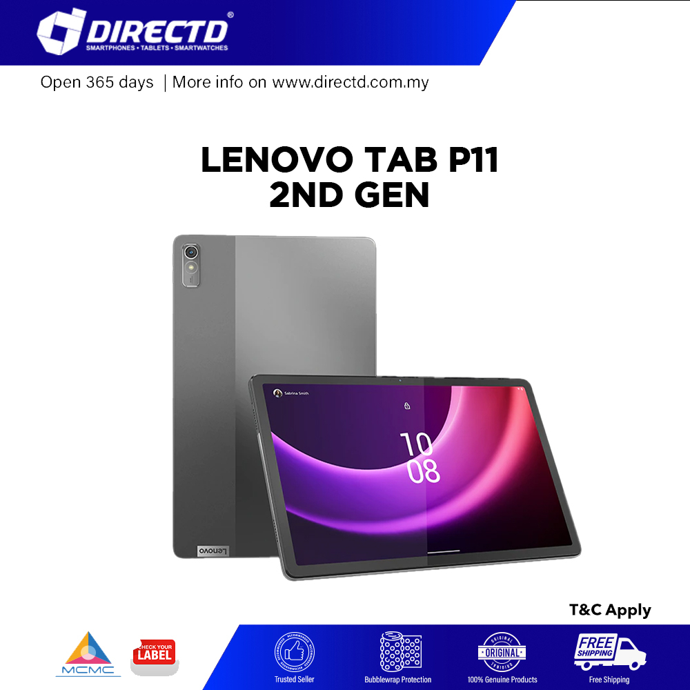 LENOVO Tab P11 2nd Gen (6GB RAM/128GB ROM) | Shopee Malaysia