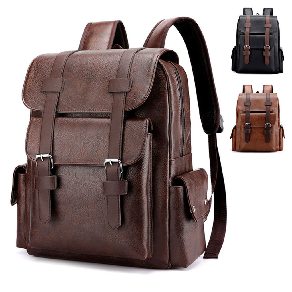 Classic Waterproof Men Backpack Women Bagpack Work Bag Beg Galas Lelaki ...