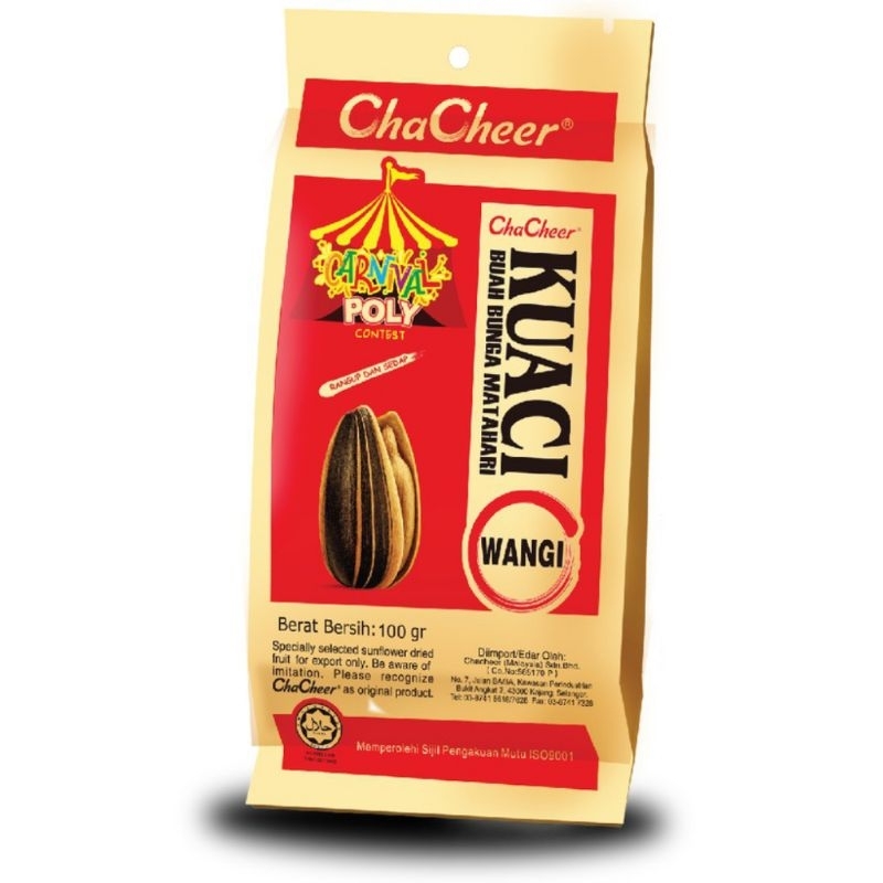 [TKM] ChaCheer Sunflower Seeds Kuaci 100g | Shopee Malaysia
