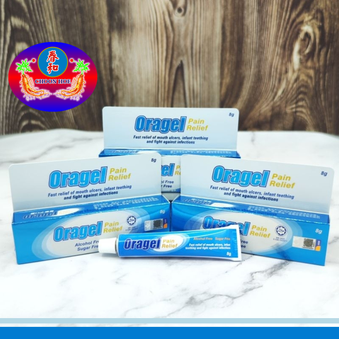 ORAGEL PAIN RELIEF 8G PER BOT | Shopee Malaysia