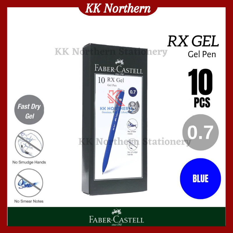 Faber-Castell RX GEL Gel Pen 10pcs/box 0.38mm / 0.5mm / 0.7mm Pen ...