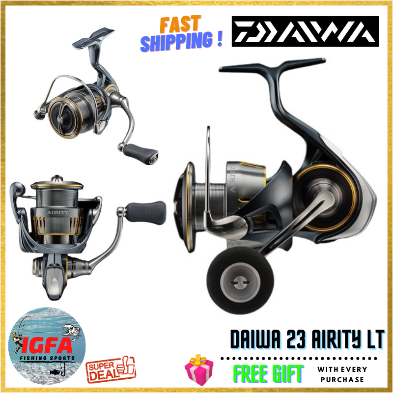 [IGFA] DAIWA 23 AIRITY LT Spinning Reel New Daiwa Reel Mesin Daiwa Pancing Salt Water Fishing ...