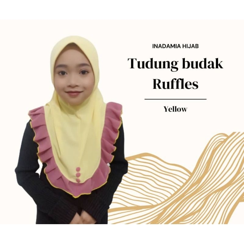 🔥READY STOCK🔥 TUDUNG RUFFLES PELBGAI WARNA YG MENARIK CANTIK SENANG ...
