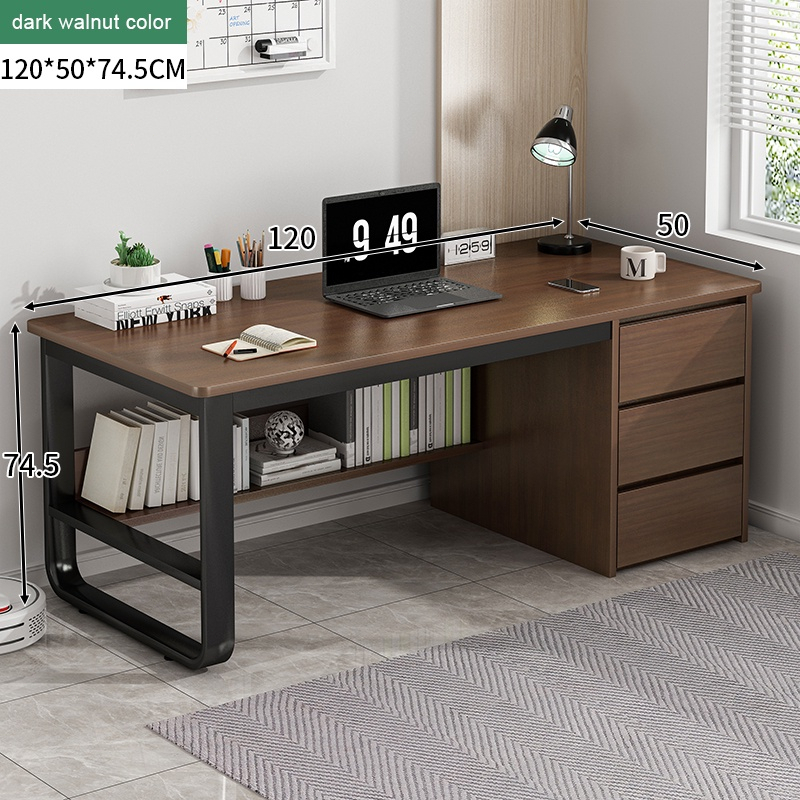 🖥️Computer Table With Drawer/Meja Komputer/Meja Belajar/Meja office ...