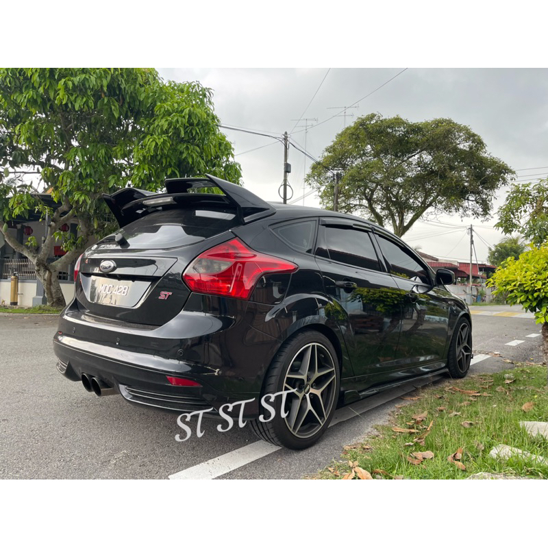 Ford Focus 2012-2017 MK3 and MK3.5 Sporty Rear Spoiler Sport Spoiler ...