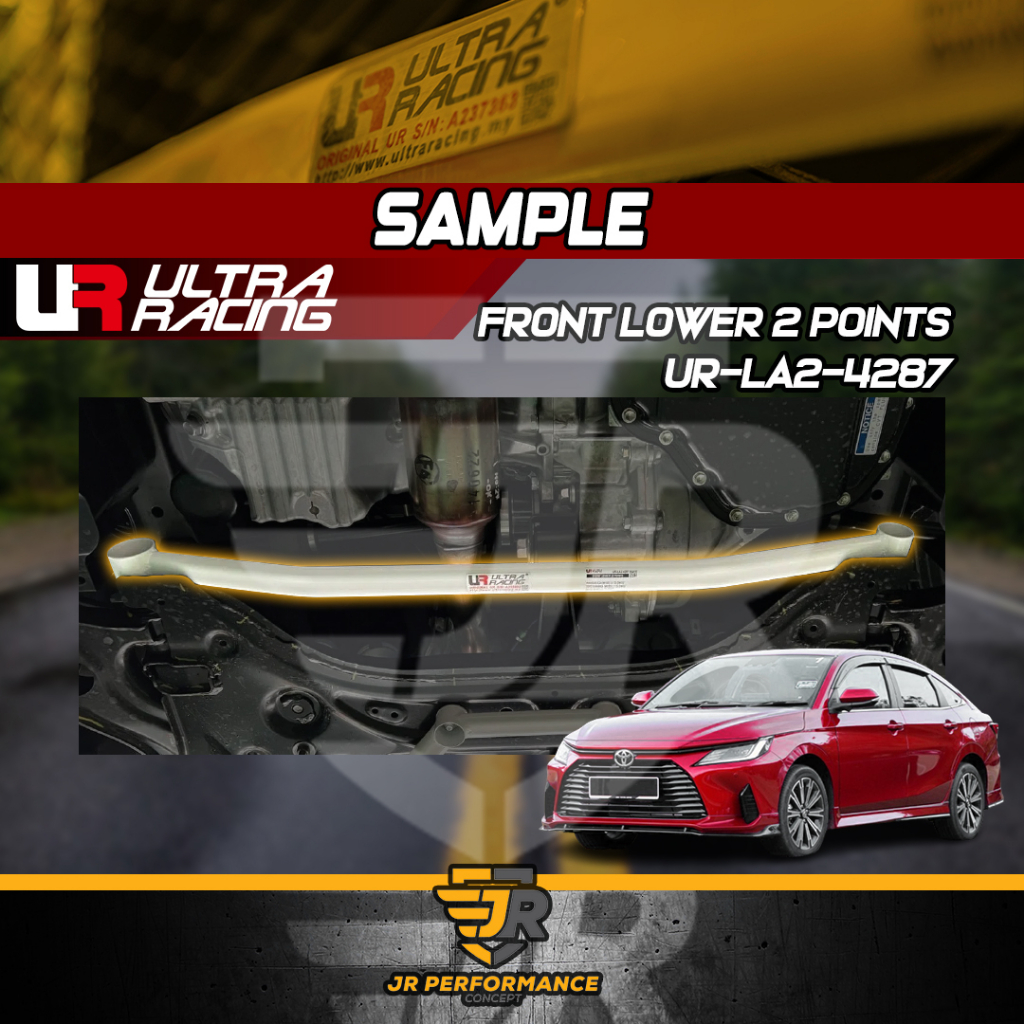 Ultra Racing Safety Bar New Vios Baru 2023 Gen4 AC100 Front Strut ...