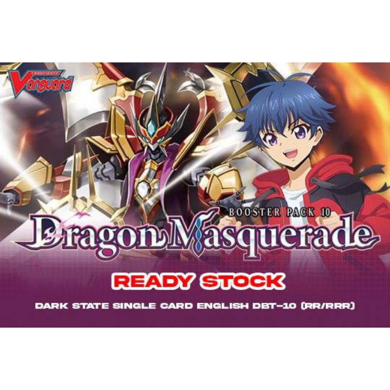 DARK STATE SINGLE CARD ENGLISH DBT-10 (RR/RRR) | Shopee Malaysia