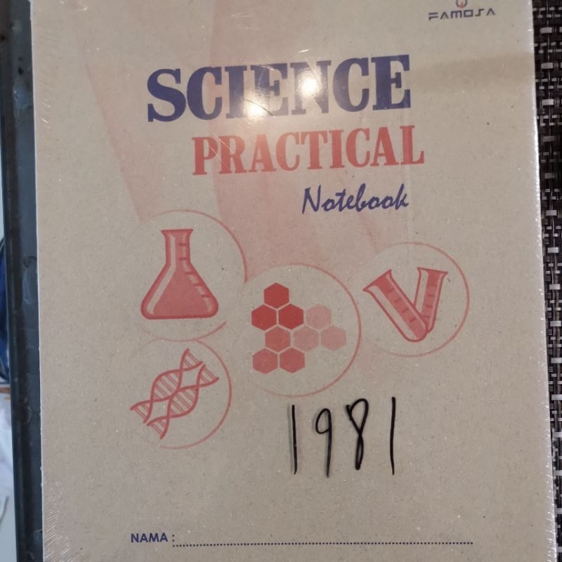 [Ready Stock] Famosa Science Practical Notebook | Shopee Malaysia