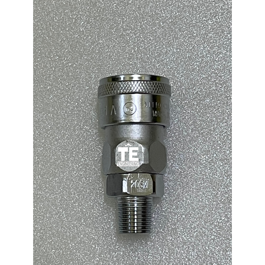 NITTO KOHKI SM Type Pneumatic Air Quick Coupler (HI CUPLA 20 SM, 30 SM ...