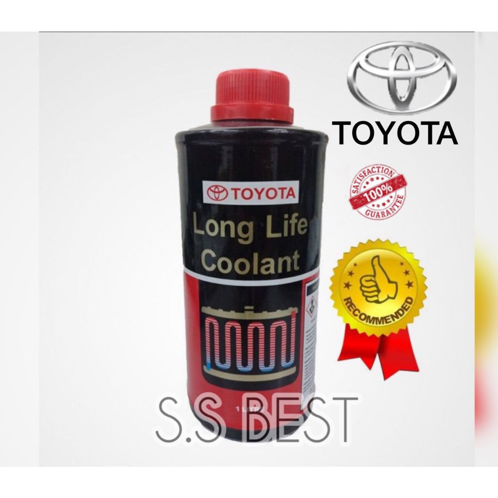 (088891L) 100% ORIGINAL TOYOTA COOLANT LONG LIFE RED (1Litter) | Shopee Malaysia