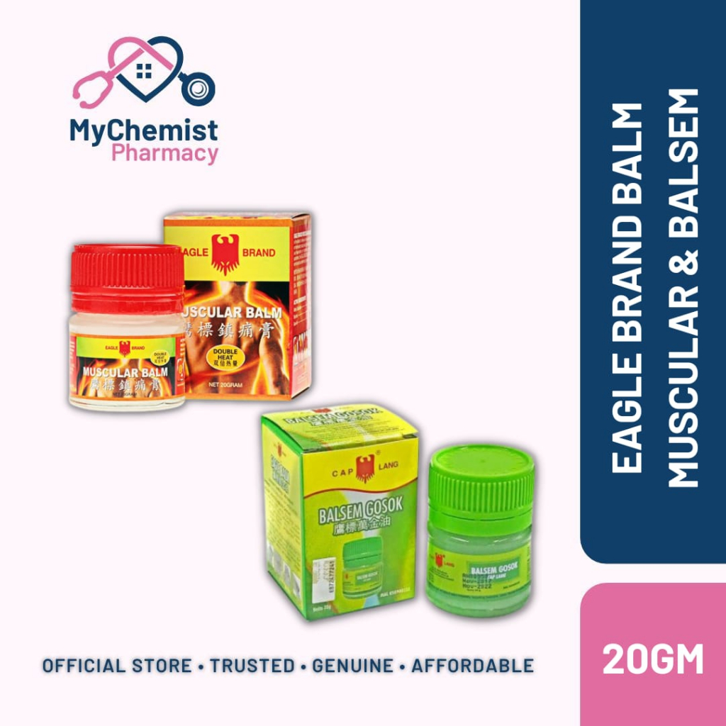 Eagle Brand Cap Lang Muscular Balm & Balsem Gosok 20g | Shopee Malaysia