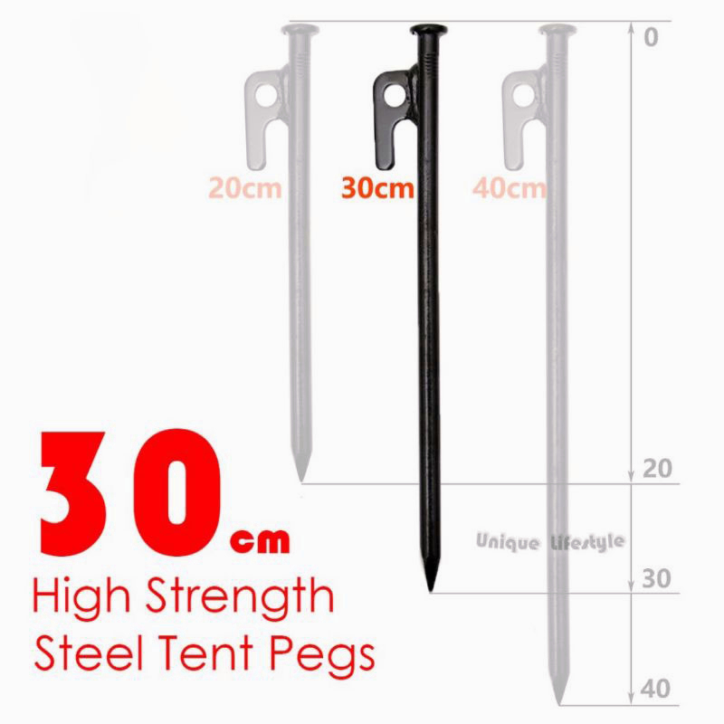 Camping Stake Peg Ground Nail Tent Peg Flysheet Peg Stake Nail for ...