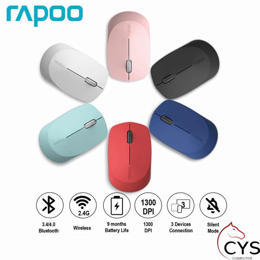 RAPOO M100 SILENT WIRELESS MOUSE | Shopee Malaysia