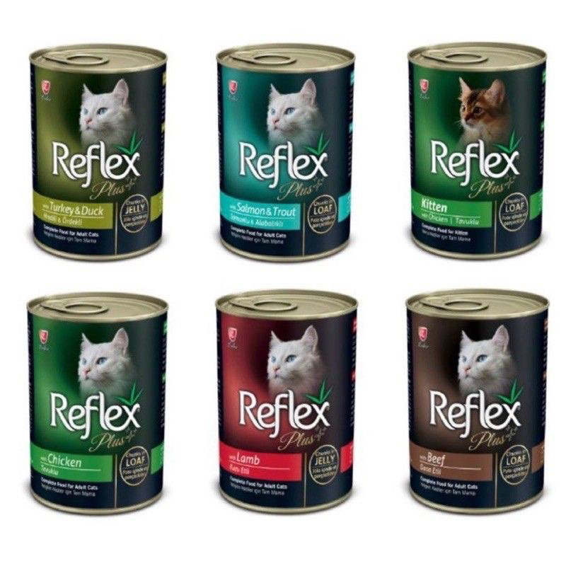 Reflex Plus Cat Can Food 400g | Shopee Malaysia