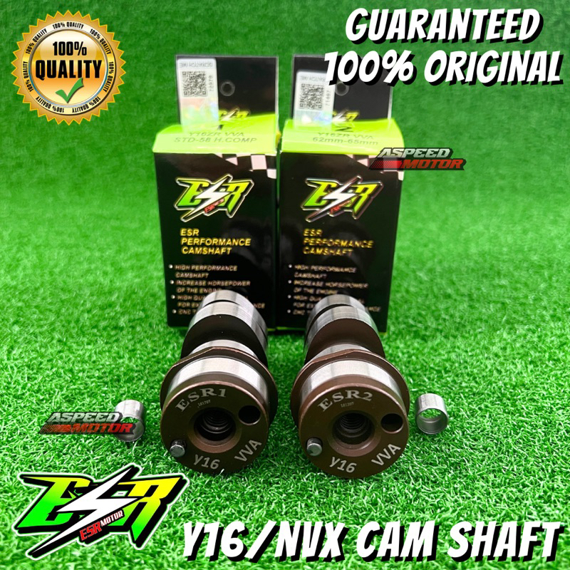 100% ORIGINAL ESR MOTOR RACING CAMSHAFT Y16ZR NVX ESR1 ESR2 ESR3 CAM ...