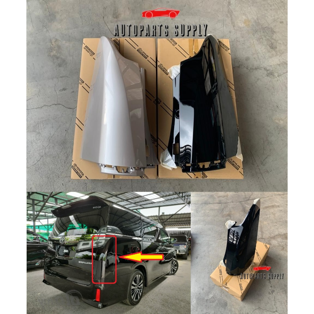 ORIGINAL TOYOTA VELLFIRE ALPHARD 2016 - 2022 GGH30 AGH30 REAR BUMPER ...