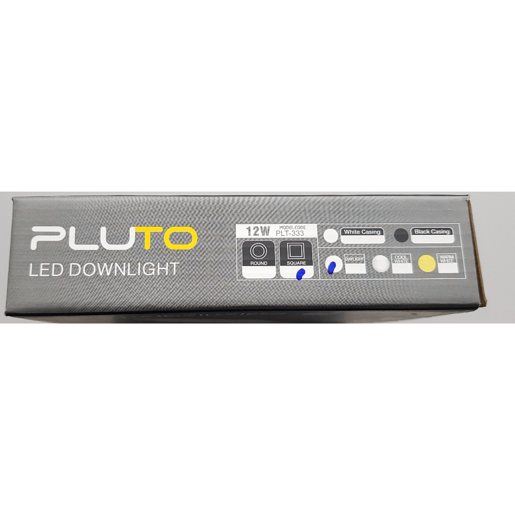 Pluto Square And Round LED Downlight | Shopee Malaysia