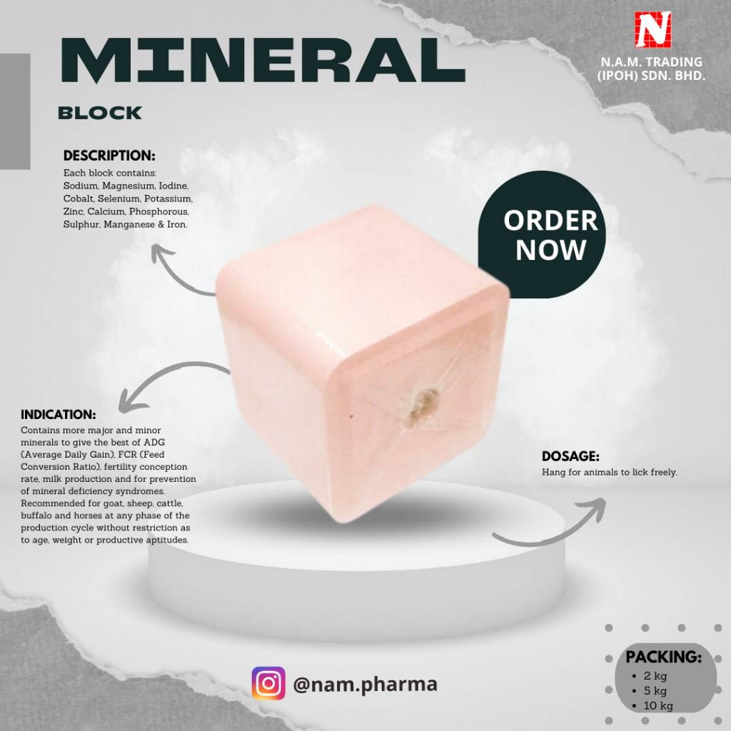 NAM Product Mineral Block ~ best source of essential mineral nutrients ...