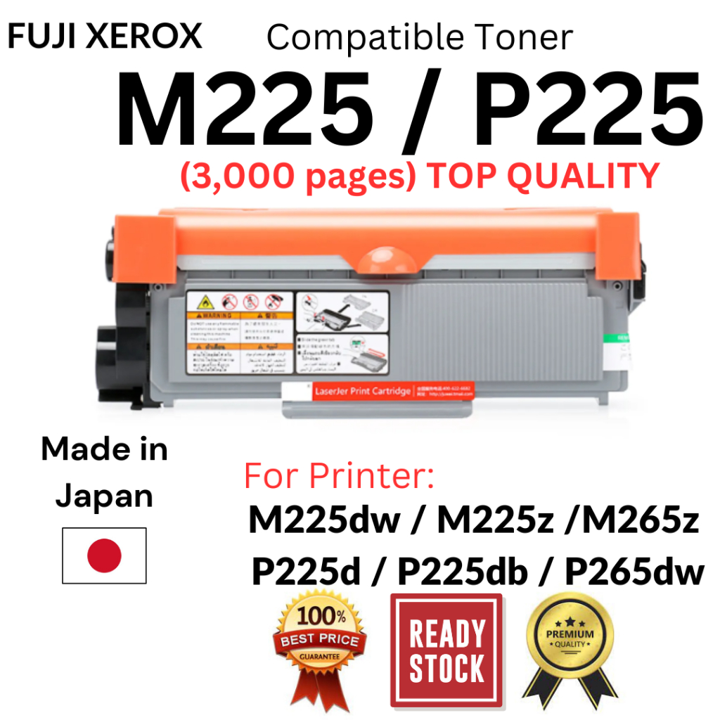 Fuji Xerox FujiXerox P225 P225d P225db P265dw M225 M225dw M225z M265z ...