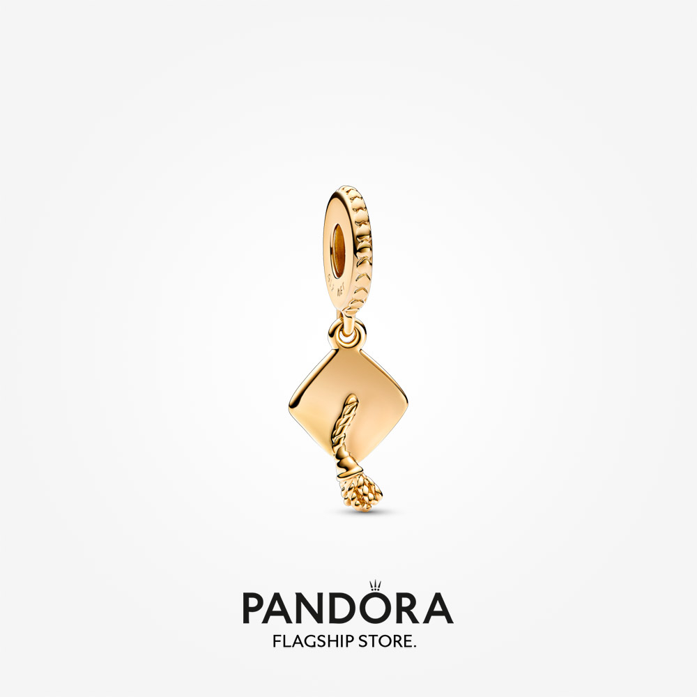 Pandora Graduation Cap Dangle Charm (14K Gold Plated) | Shopee Malaysia