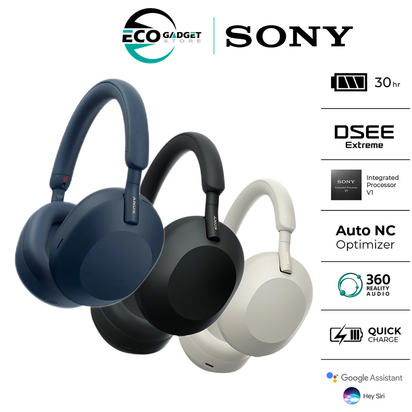 Sony WH-1000XM5 Wireless Industry Leading Noise Canceling Headphones - WH1000XM5/1000XM5/SONYXM5 ...