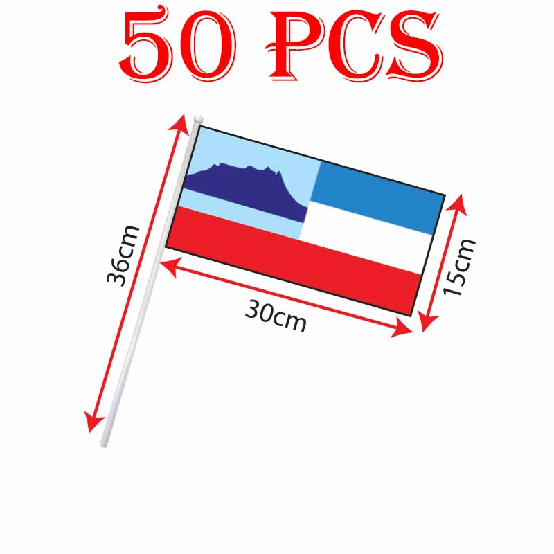 Sabah Hand Hold Flag, Bendera Tangan Negeri Sabah 15x30cm (50's/pkt ...