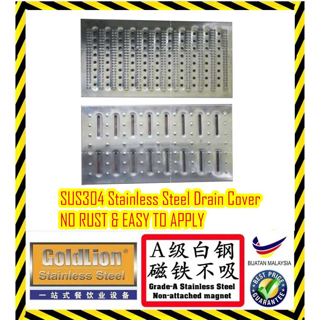 Stainless steel Scupper drain ,penutup longkang new model 2021,DIY ...